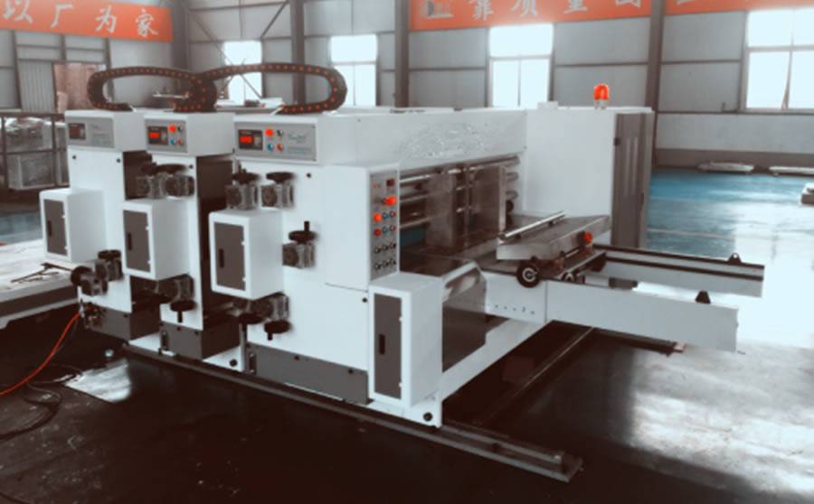 Auto Lead Edge Feeding Printing Slotting Machine