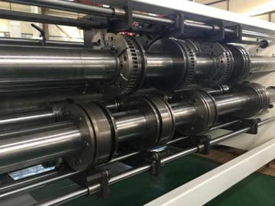 Auto Lead Edge Feeding Printing Slotting Machine