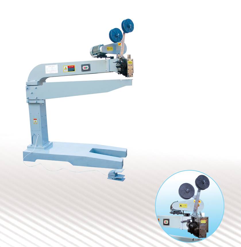 Semi automatic carton stitching machine