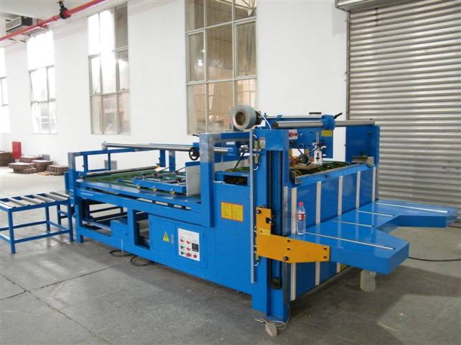Semi automatic carton folder gluer machine function introduction